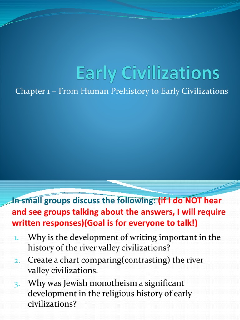 River Valley Civilizations Day 3 1 | PDF | Mesopotamia | Ancient Egypt