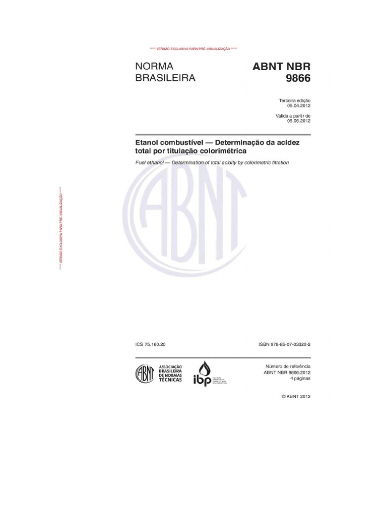 NBR 9866 - 2012 | PDF