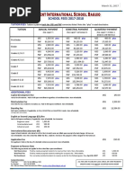 Ais Fees Schedule 2024 2025 | PDF | Payments | Debit Card