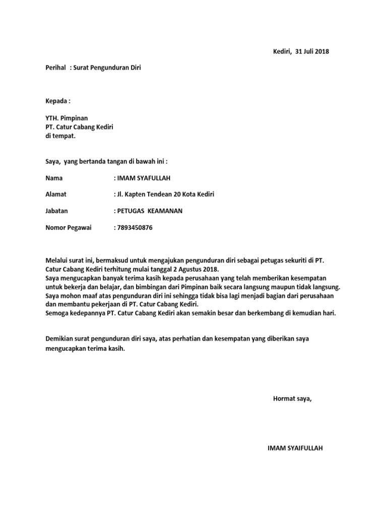 Contoh Surat Keluar Kerja.docx