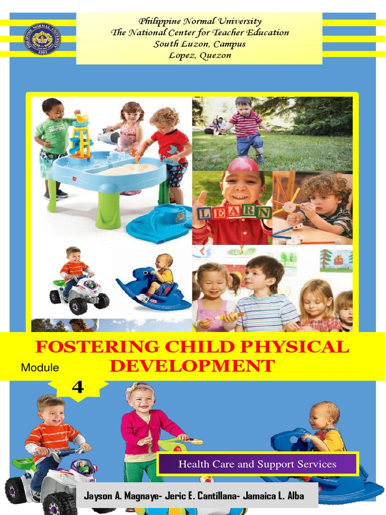 Module 4 Fostering Child Physical Development | PDF | Developmental ...