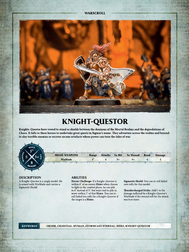 Aos Knight Questor en PDF | PDF