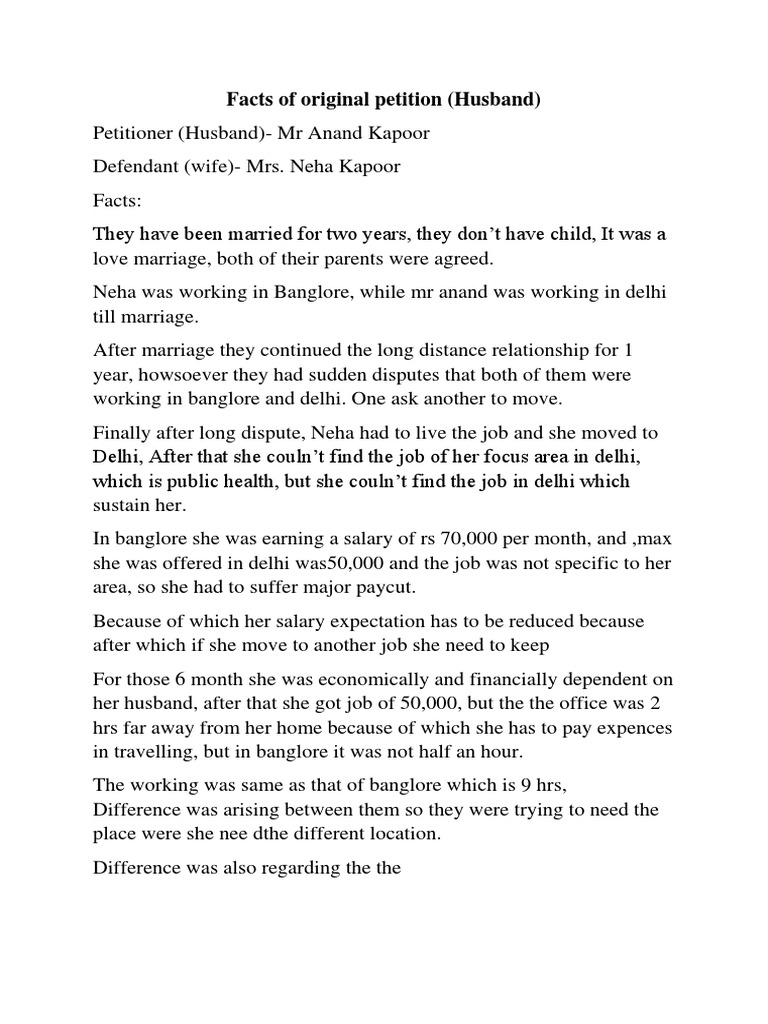 Facts of Original Petition | PDF | Employment | Social Institutions