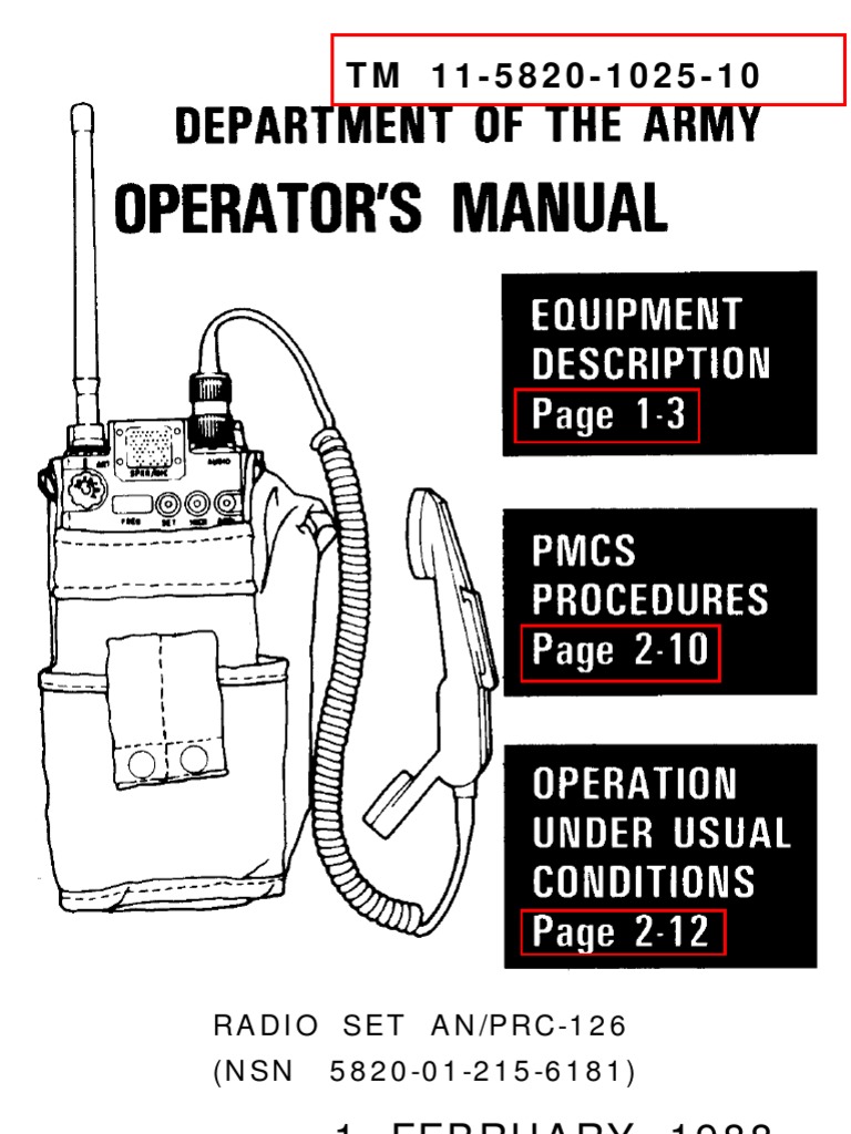 TM 11-5820-1025-10 | PDF | Electrical Connector | Fires