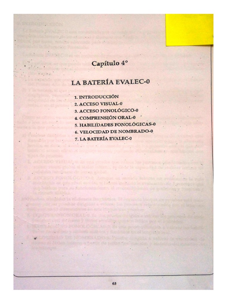 Manual Evalec 0 PDF | PDF