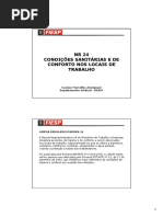 NR 24: Condições Sanitárias no Trabalho | PDF | Banheiro | Chuveiro