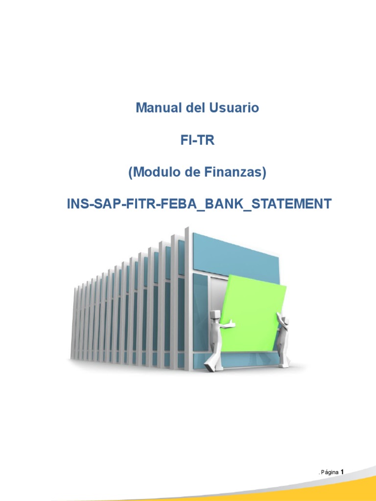 INS-SAP-FITR-FEBA - BANK - STATEMENT Tratamiento Posterior Extracto de ...