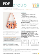 Birkin Bag Sewing Pattern Guide | PDF