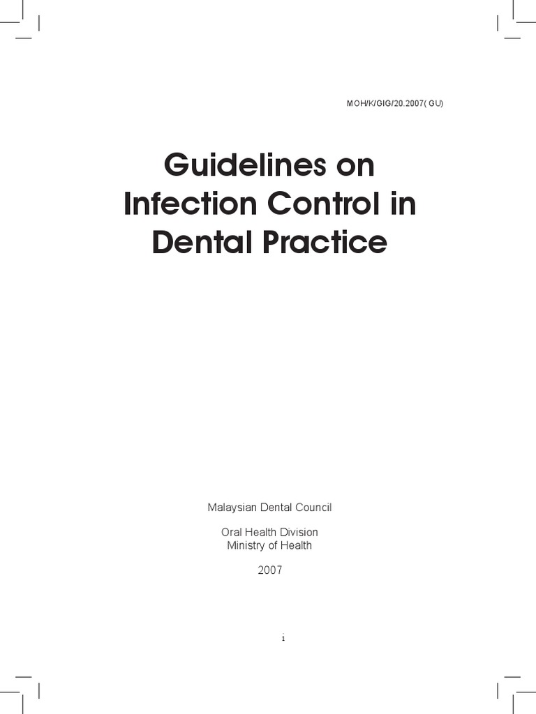 Infection Control PDF | PDF | Sterilization (Microbiology) | Infection ...