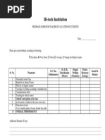 Instructions For Students-Mid Sem Feedback | PDF