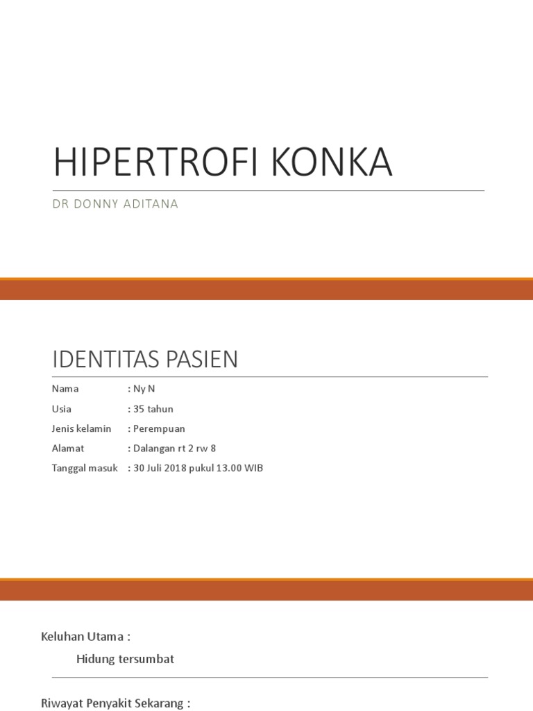 Hipertrofi Konka | PDF