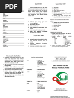 Leaflet Diet Tetp | PDF