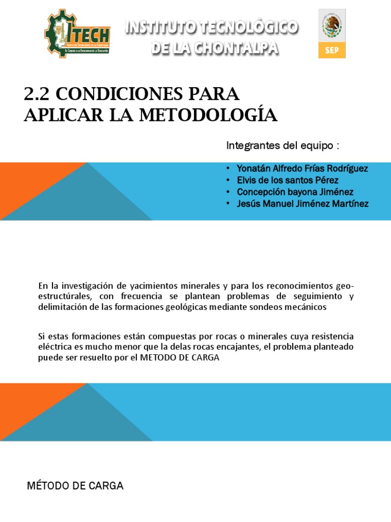 Condiciones Geologicas | PDF | Geología | Corriente eléctrica