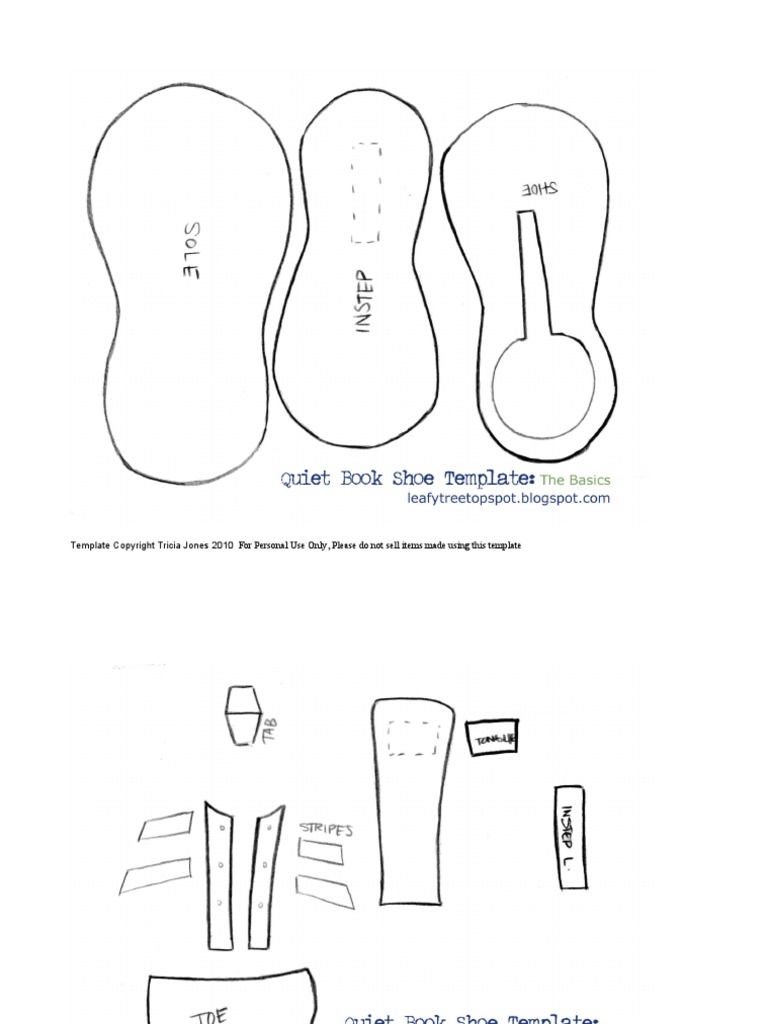 Shoe Template | PDF