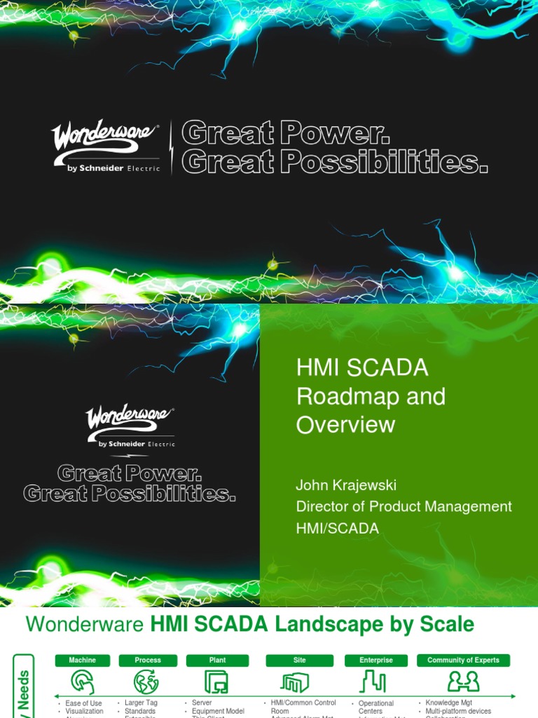 HMI SCADA Roadmap and Overview | PDF | Scada | Software