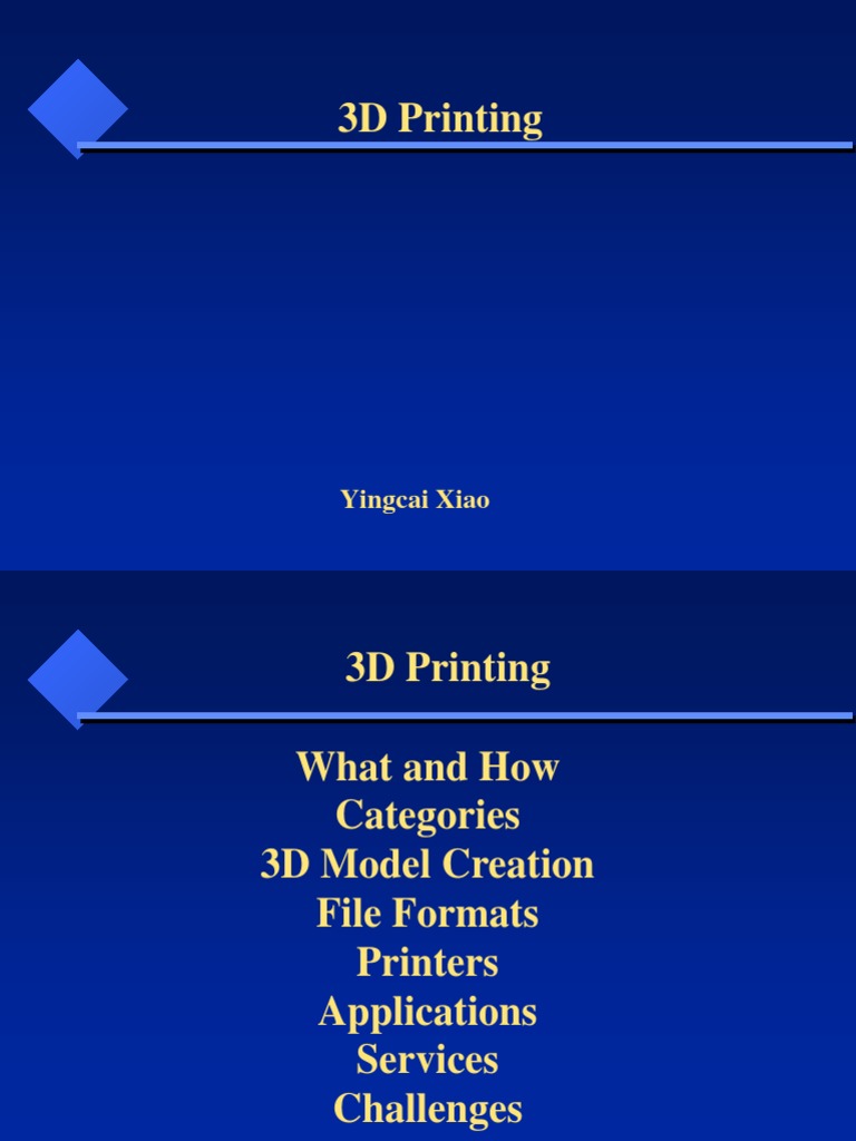 3D Printing | PDF | 3 D Printing | Graphic Design
