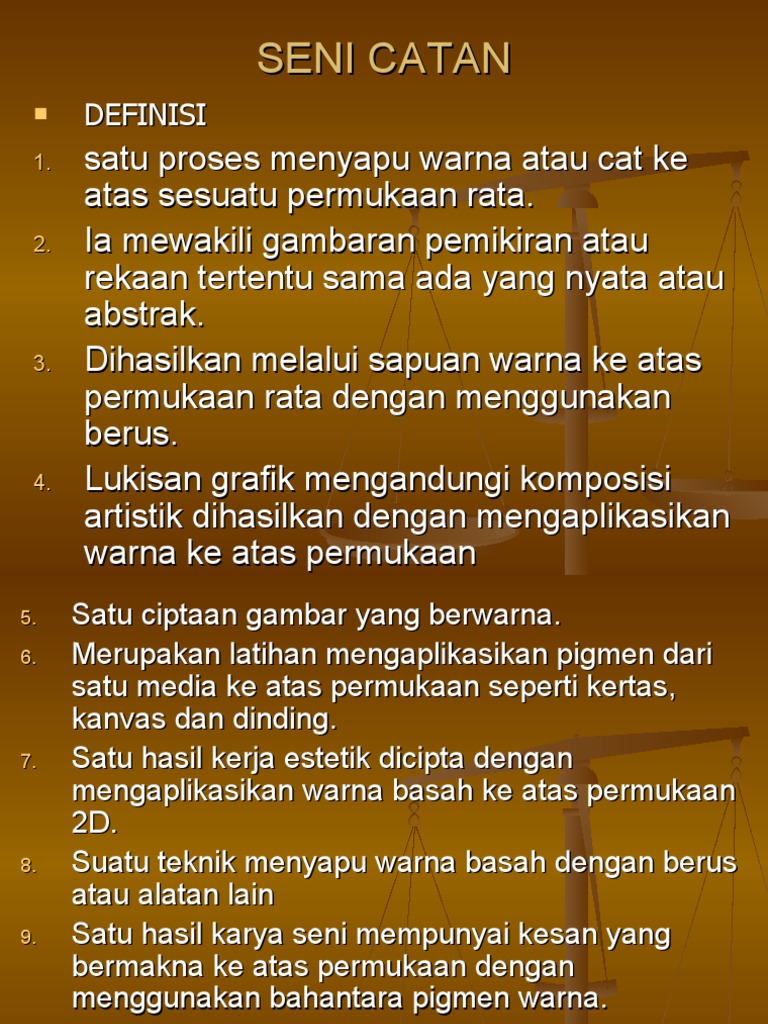 Seni Catan | PDF | Seni