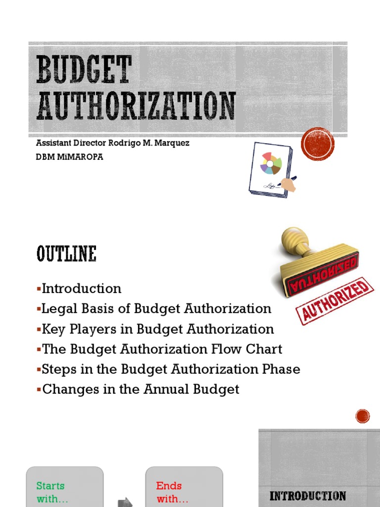 Budget Authorization | PDF | Appropriations Bill (United States) | Veto