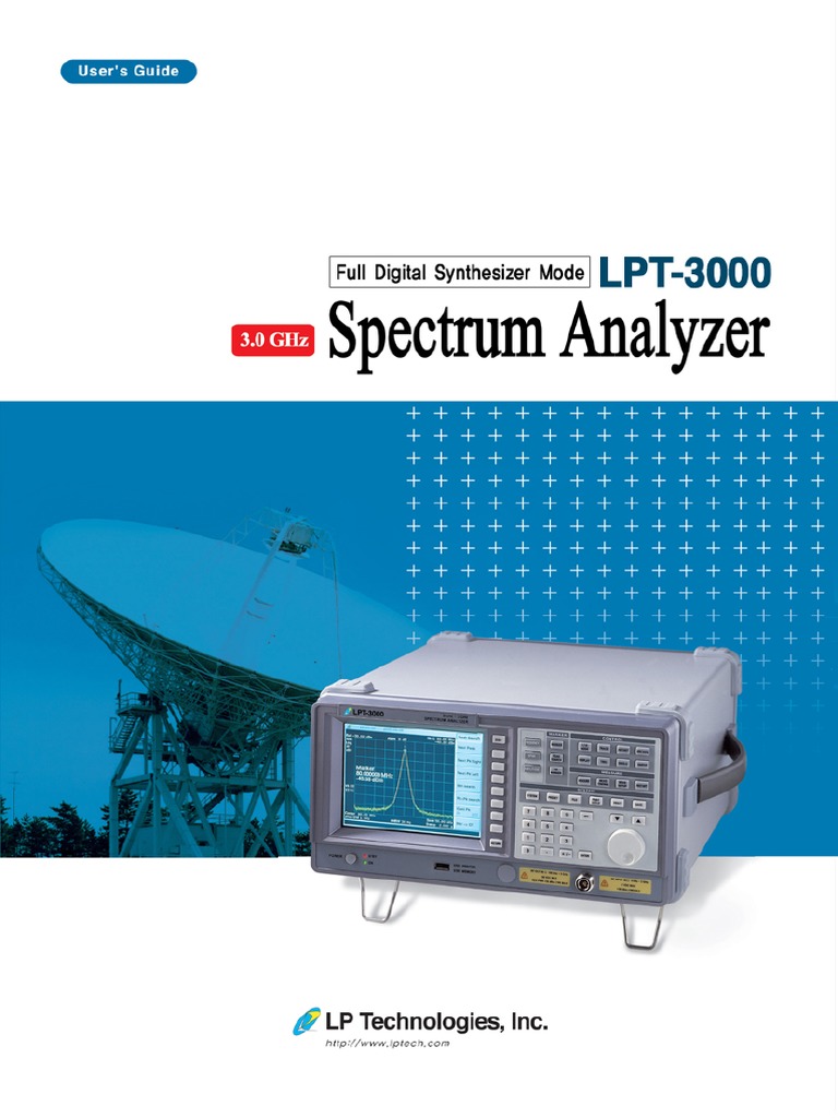 LPT-3000 User's Guide | PDF | Bandwidth (Signal Processing) | Decibel