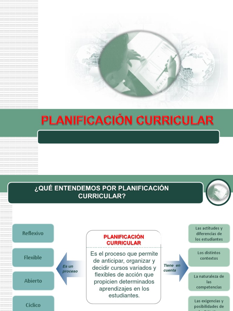 Planificacion Curricular Ept | PDF | Diseño | Aprendizaje