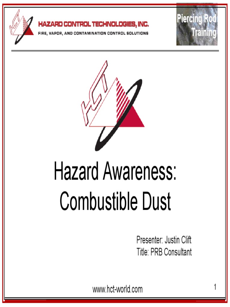 Combustible Dust Hazards in Coal Handling | PDF | Coal | Dust