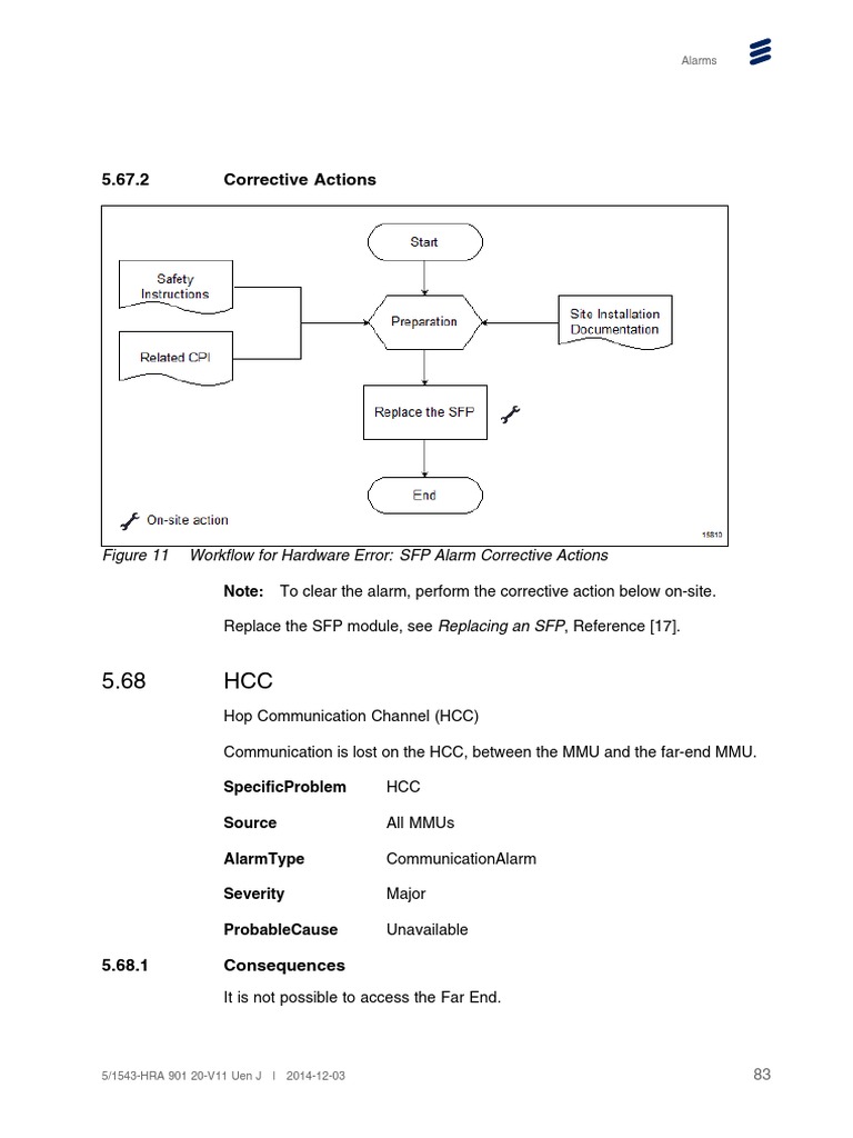 HCC Alarms Discreption 95-103 | PDF | Data Transmission | Broadcasting