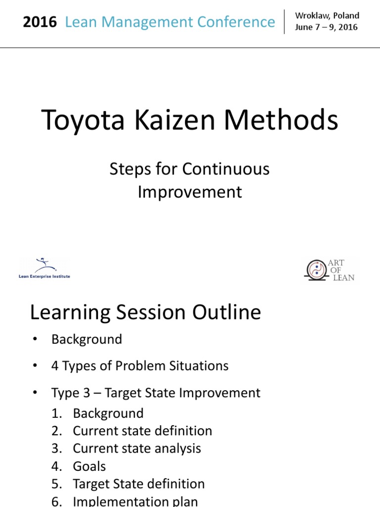 Toyota Kaizen Methods | Brainstorming | Lean Manufacturing