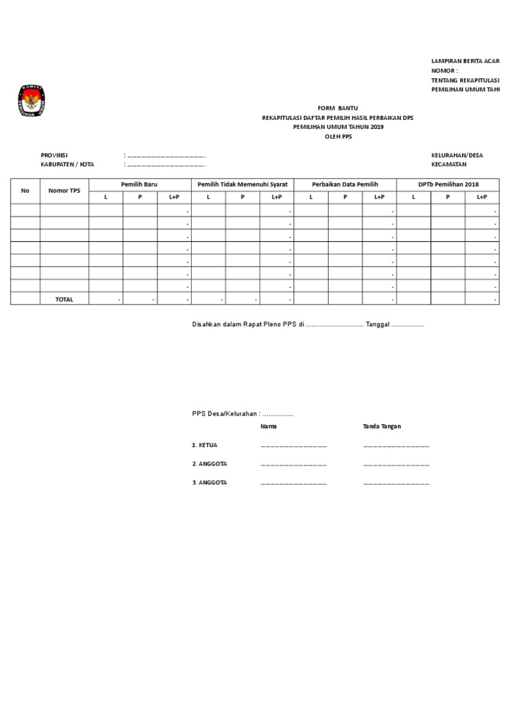 Form Model A.B.DPS.1-KPU | PDF