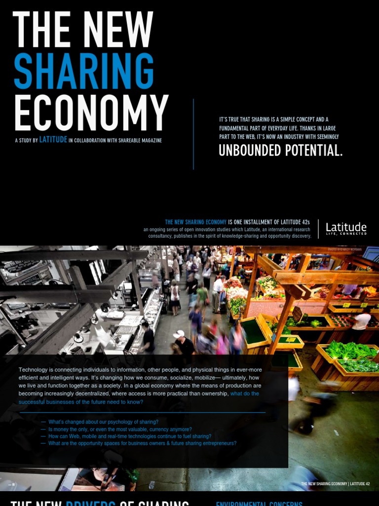The New Sharing Economy Insights | PDF | Sharing Economy | Millennials
