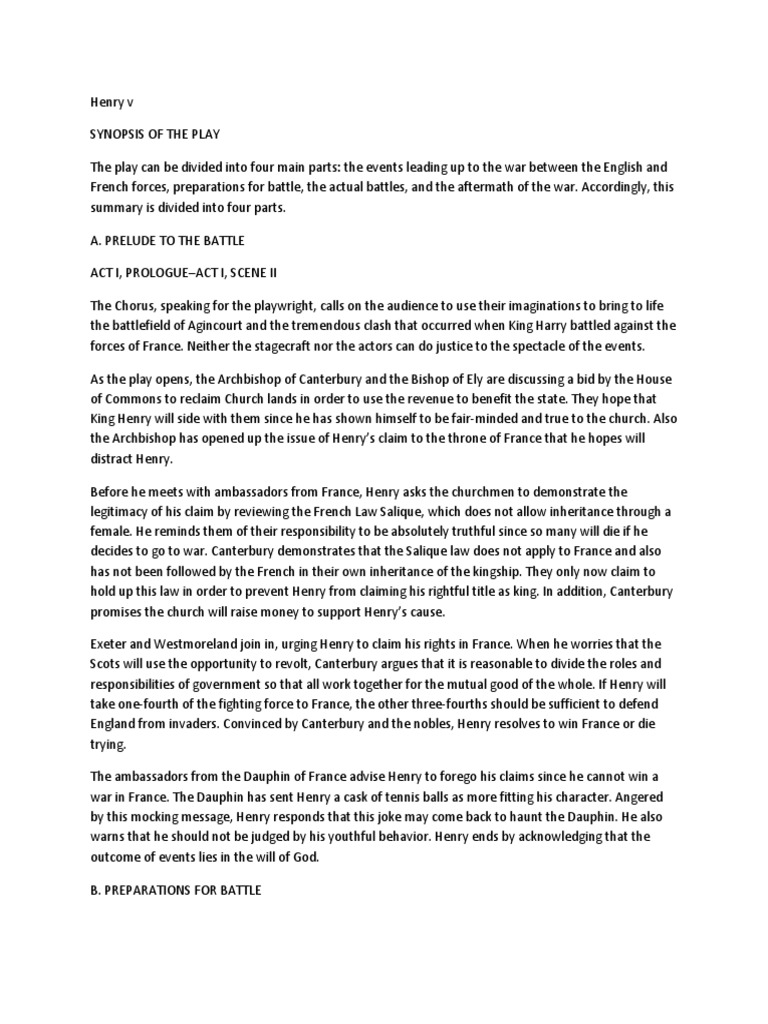 Henry v1 | PDF | Richard Iii Of England | Henry V Of England