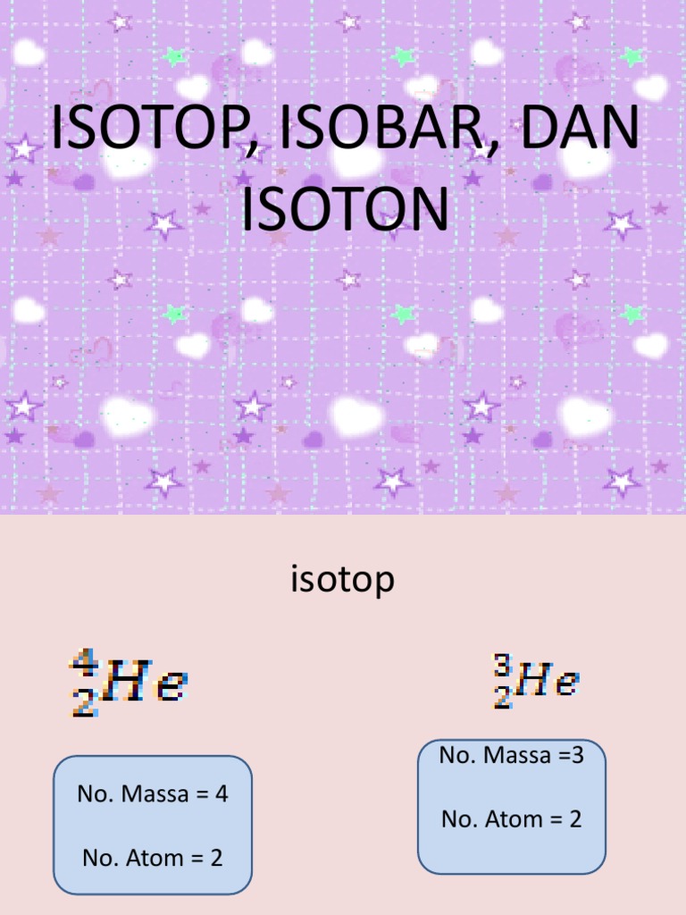 Isotop, Isobar, Isoton | PDF