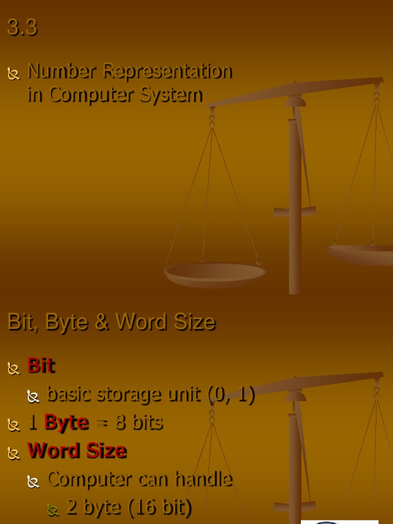 Number Representation in Computer System | PDF | Teaching Methods ...