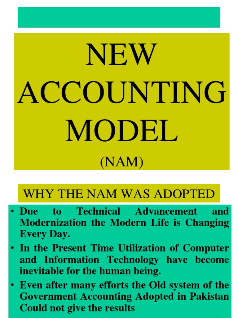 New Accounting Model (NAM) Overview | PDF | Financial Statement ...
