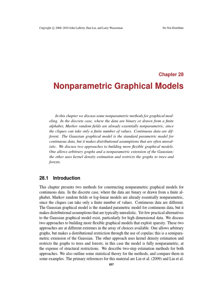 Non Parametric Graphs | PDF | Regression Analysis | Normal Distribution