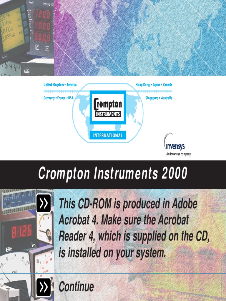 Crompton Instruments Catalog | PDF