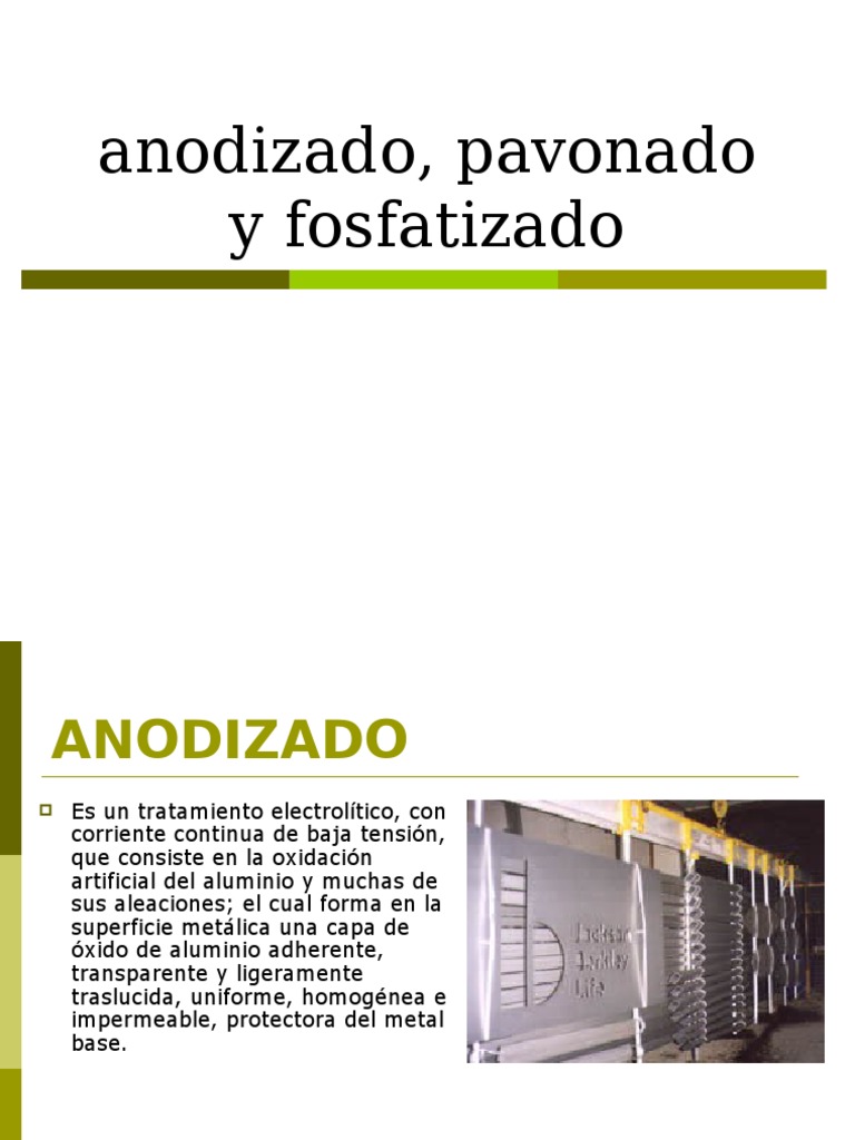 Indicaciones Sobre El Pavonado | PDF | Aluminio | Rieles