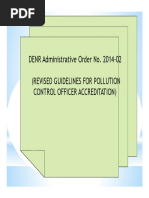 DENR Pollution Control Officer - List of Requirements | PDF | Municipal ...