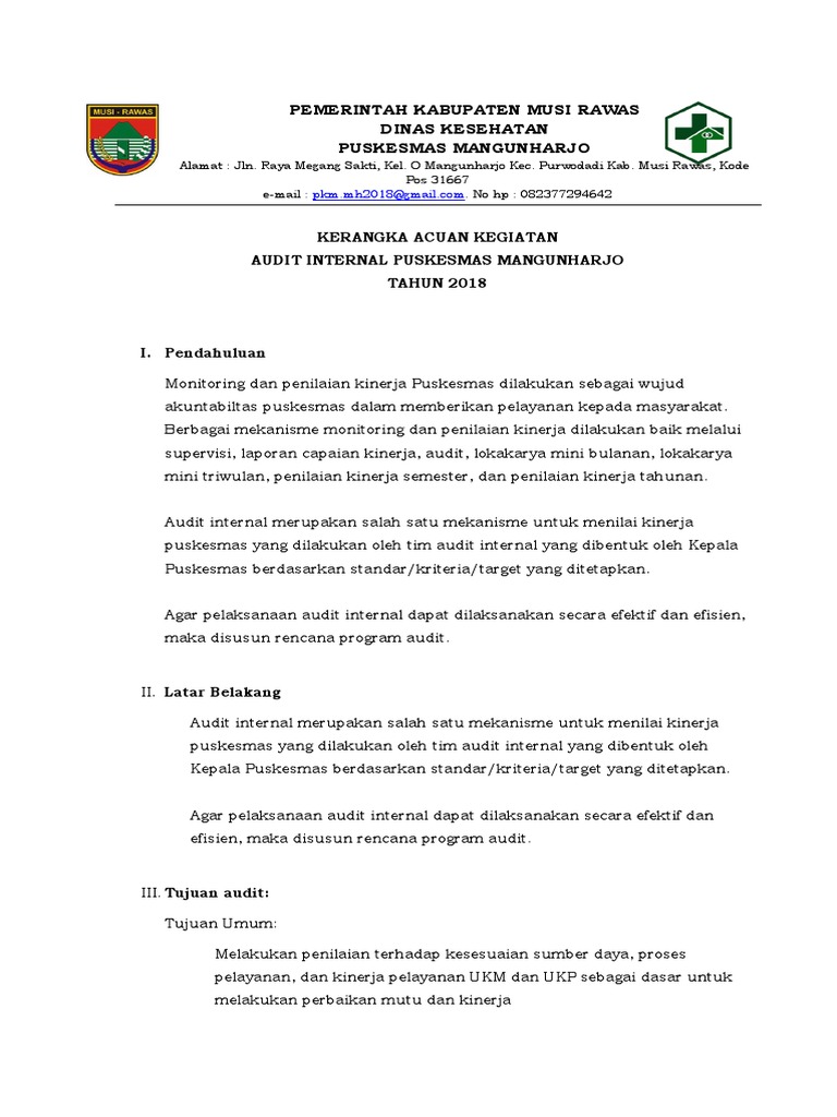 Kak Audit Internal | PDF