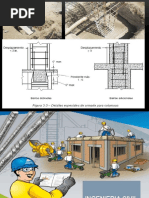 Proceso Constructivo de Una Columna de Concreto | PDF | Hormigón | Pandeo