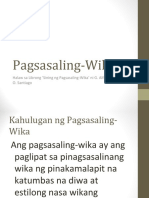Fil - 108 - Introduksyon Sa Pagsasalin | PDF