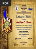 Certificate of Appreciation-Final Template - Tagalog-Edited | PDF
