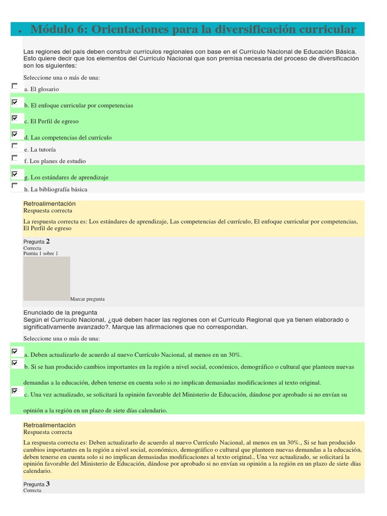 Diversificación Curricular en Educación Básica | PDF | Plan de estudios ...