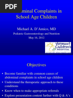 Constipation CHEO Handout | PDF | Constipation | Human Feces