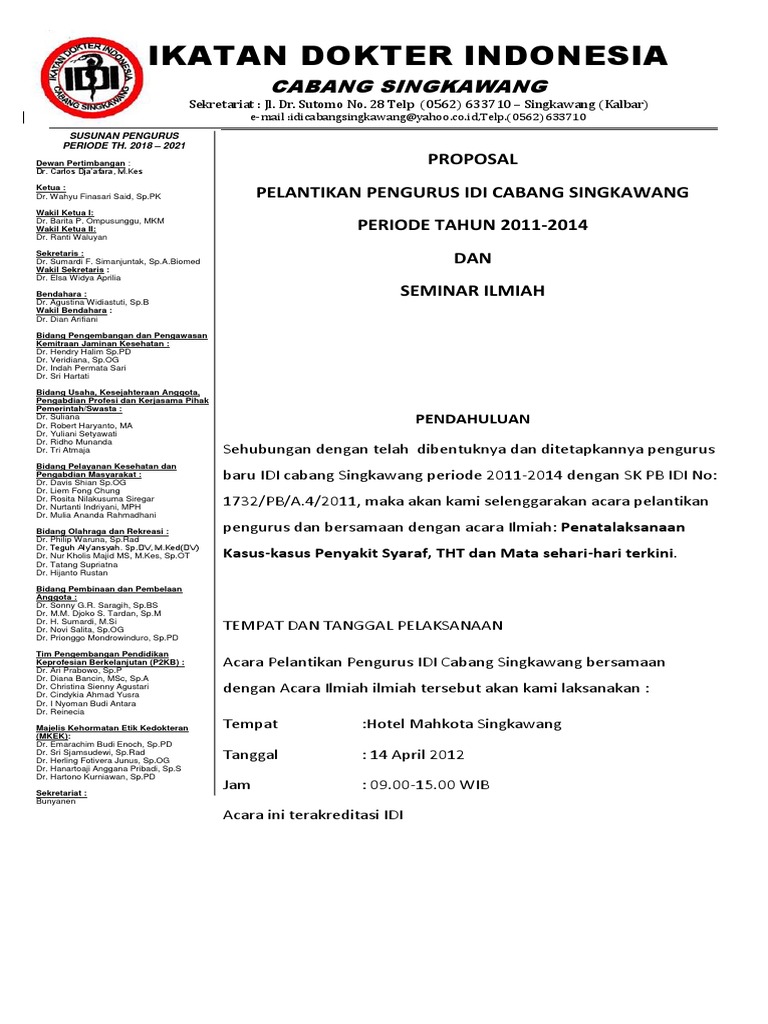 Contoh Proposal | PDF