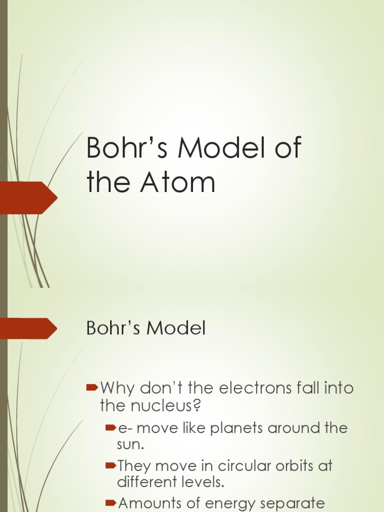 Bohr Model and Electron Configuration | Download Free PDF | Electron ...