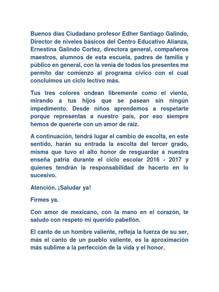 Programa Cambio de Escolta | PDF