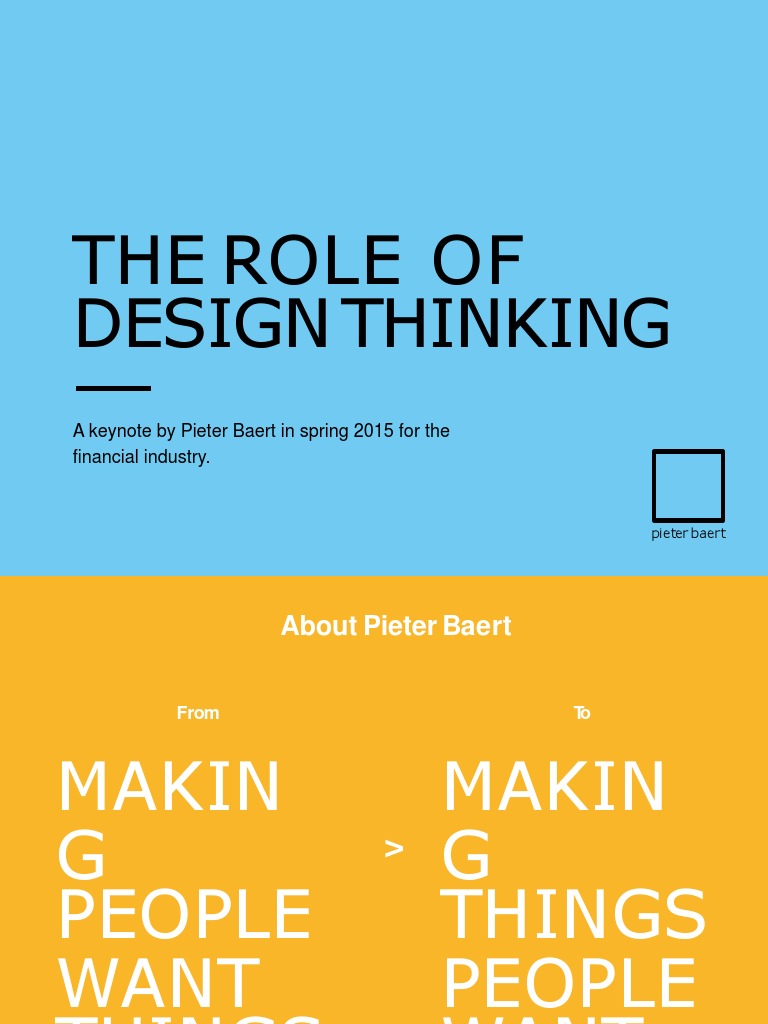 Design Thinking | PDF | Design Thinking | Design