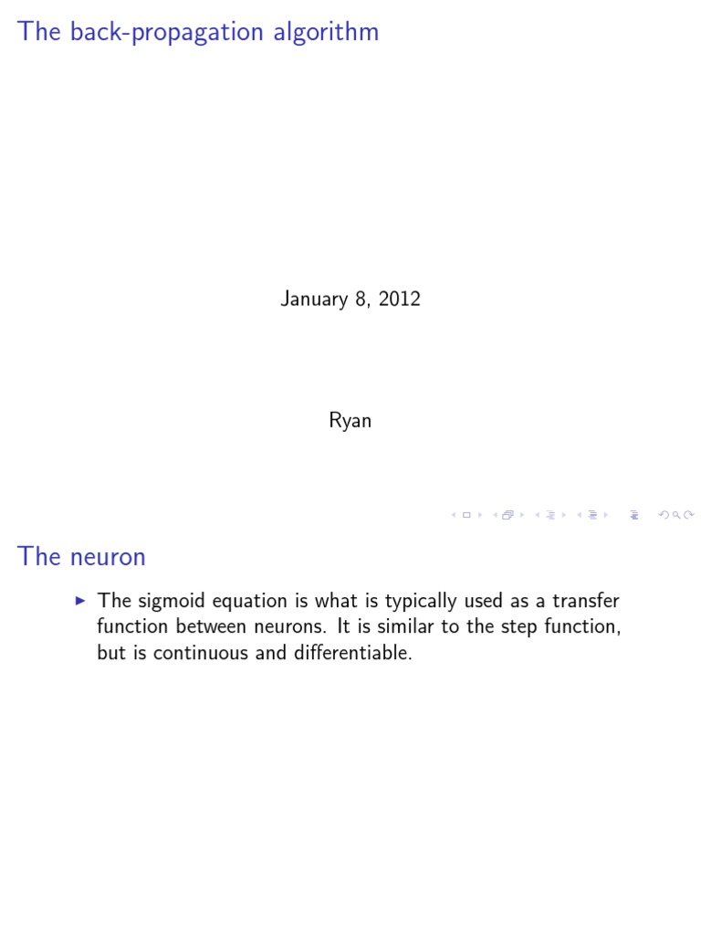 Backpropagation Pdf Pdf Mathematical Logic Algorithms And Data Structures