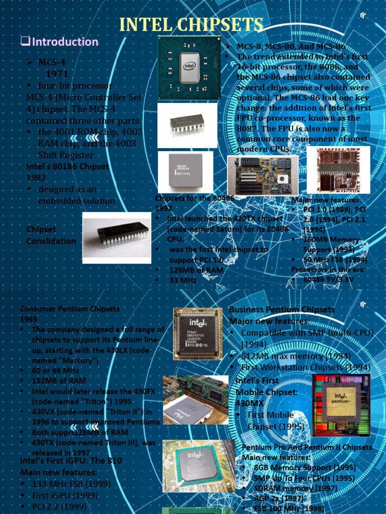 Intel Chipsets | PDF | Intel | Computer Hardware