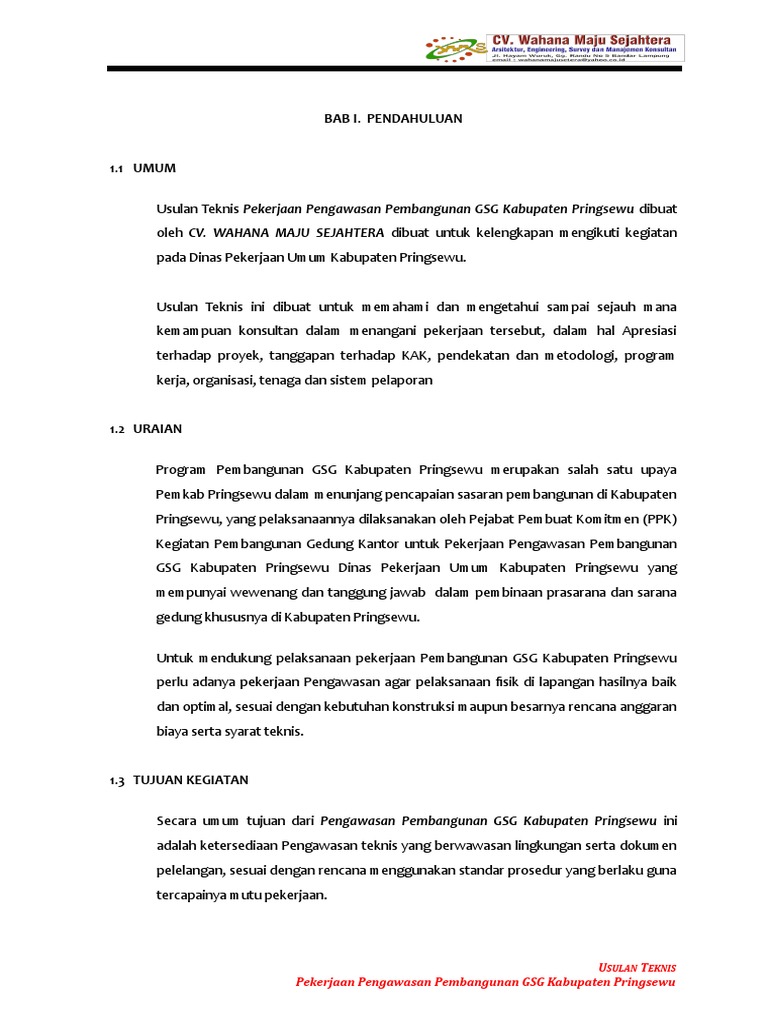 Ustek Pengawasan GSG | PDF